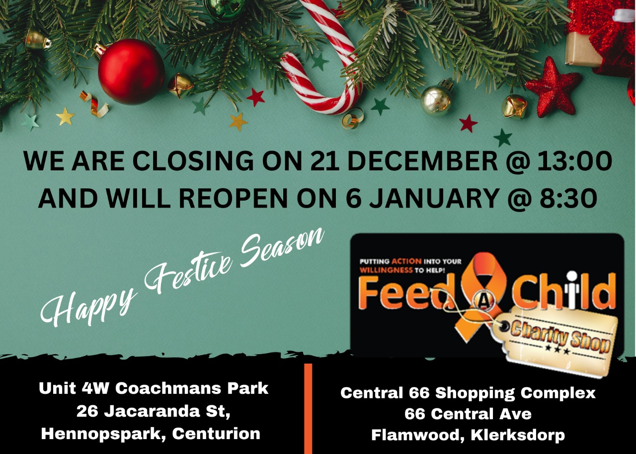 Charity Shops - Feed A Child